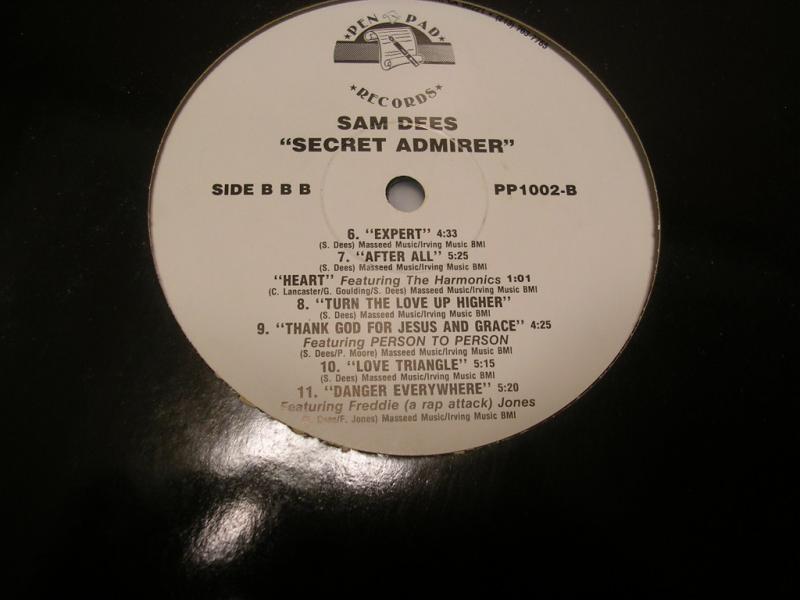 SAM DEES/SECRET ADMIRER レコード通販・買取はサウンドファインダー