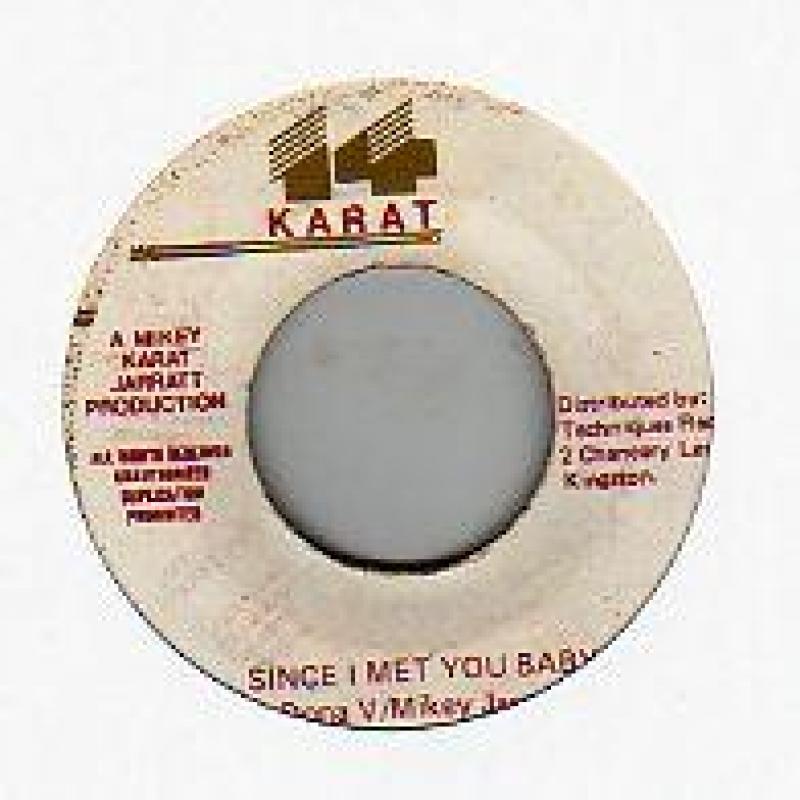 DONA V & MIKEY JARRETT/SINCE MET YOU BABY レコード通販・買取はサウンドファインダー