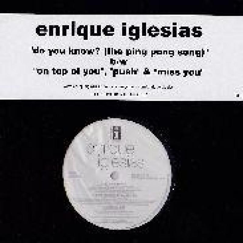 ENRIQUE IGLESIAS/DO YOU KNOW (THE PING PONG SONG) レコード通販・買取はサウンドファインダー