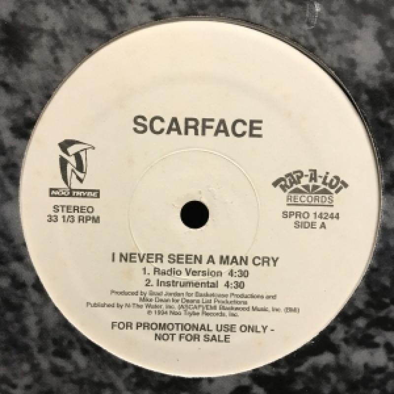 SCARFACE/I NEVER SEEN A MAN CRY レコード通販・買取はサウンドファインダー