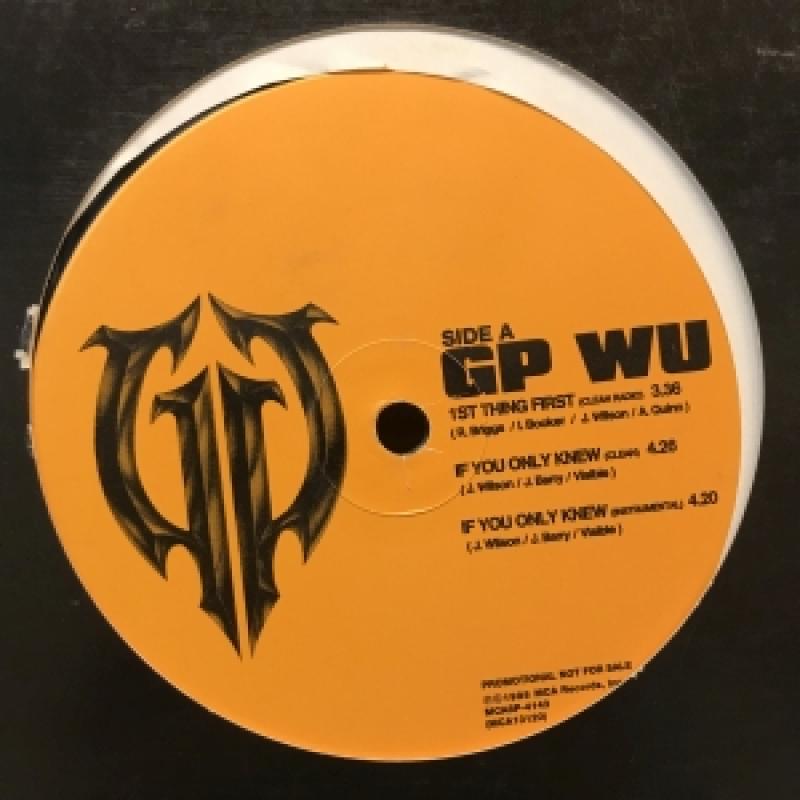 GP WU/1ST THINGS FIRST レコード通販・買取はサウンドファインダー