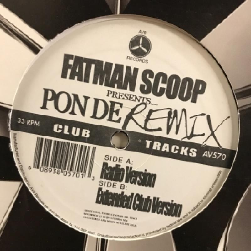 FATMAN SCOOP/PON DE REMIX レコード通販・買取はサウンドファインダー