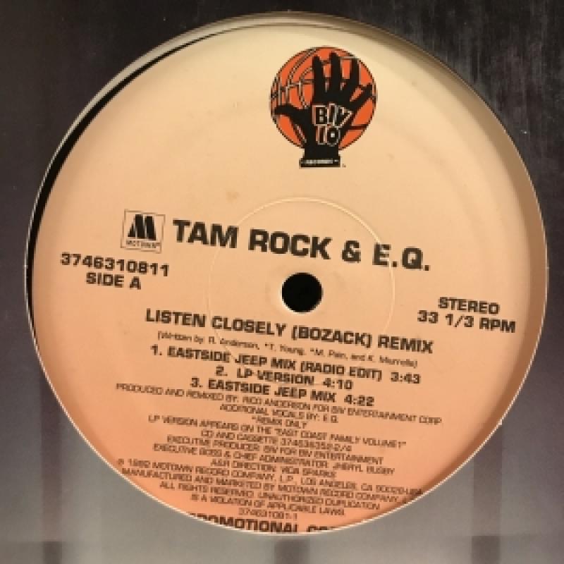 TAM ROCK & E.Q./LISTEN CLOSELY (BOZACK) REMIX レコード通販・買取はサウンドファインダー