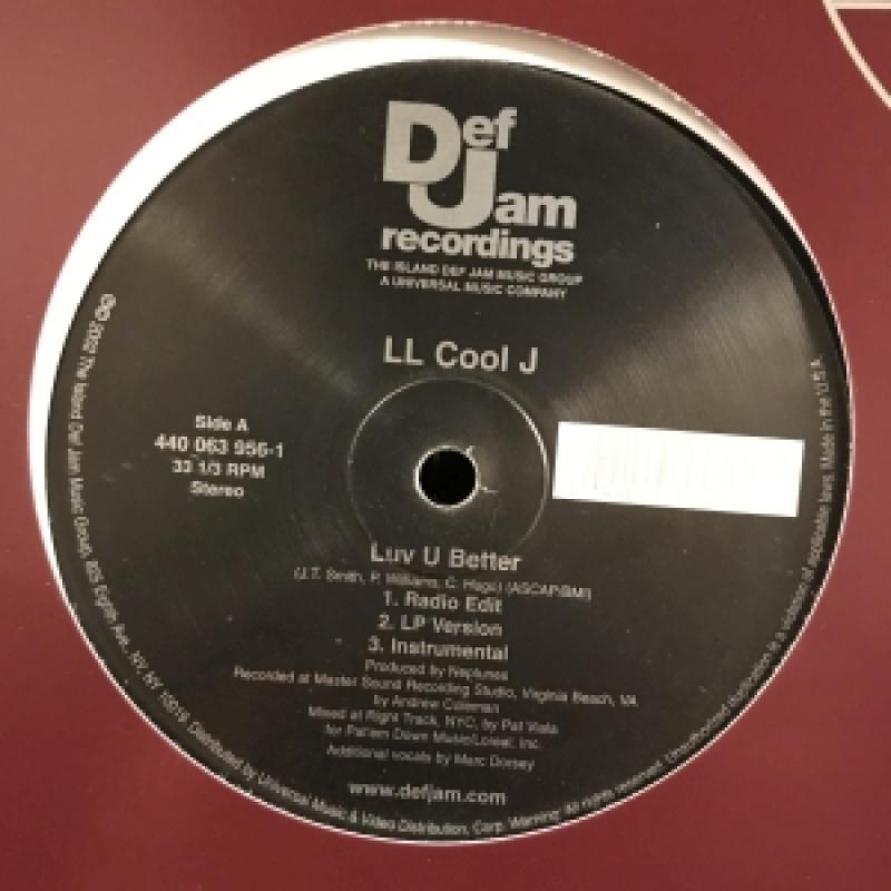 LL COOL J/LUV U BETTER レコード通販・買取はサウンドファインダー