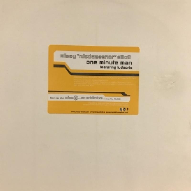 MISSY ELLIOTT/ONE MINUTE MAN feat. LUDACRIS レコード通販・買取はサウンドファインダー