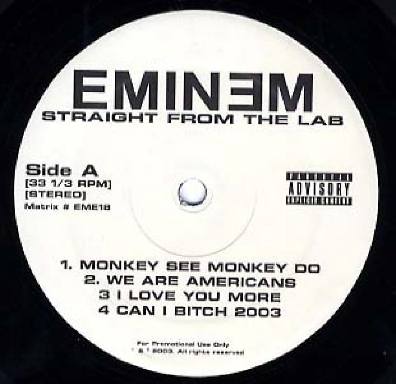 EMINEM/STRAIGHT FROM THE LAB-EP レコード通販・買取はサウンドファインダー