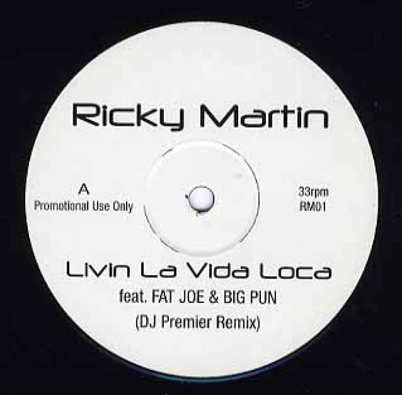 RICKY MARTIN feat Big Punisher, Joseph Cartagena/LIVIN' LA VIDA LOCA-DJ ...