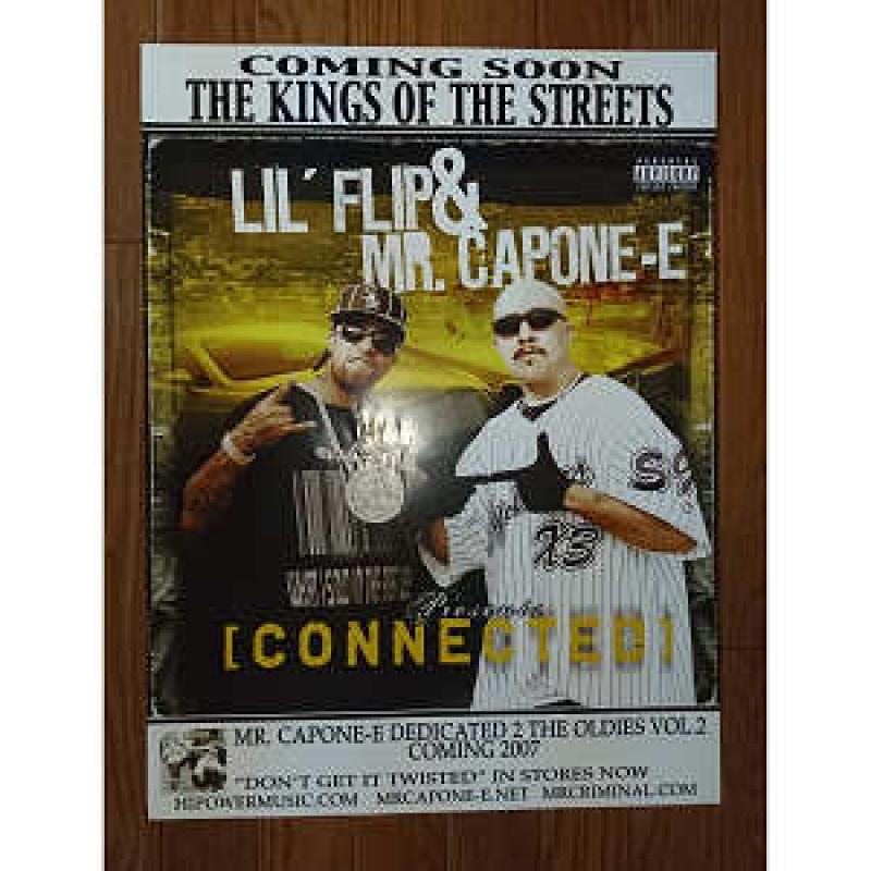 LIL FLIP & ME CAPONE-E/PRESENTS CONNECTED (ポスター) レコード通販・買取はサウンドファインダー