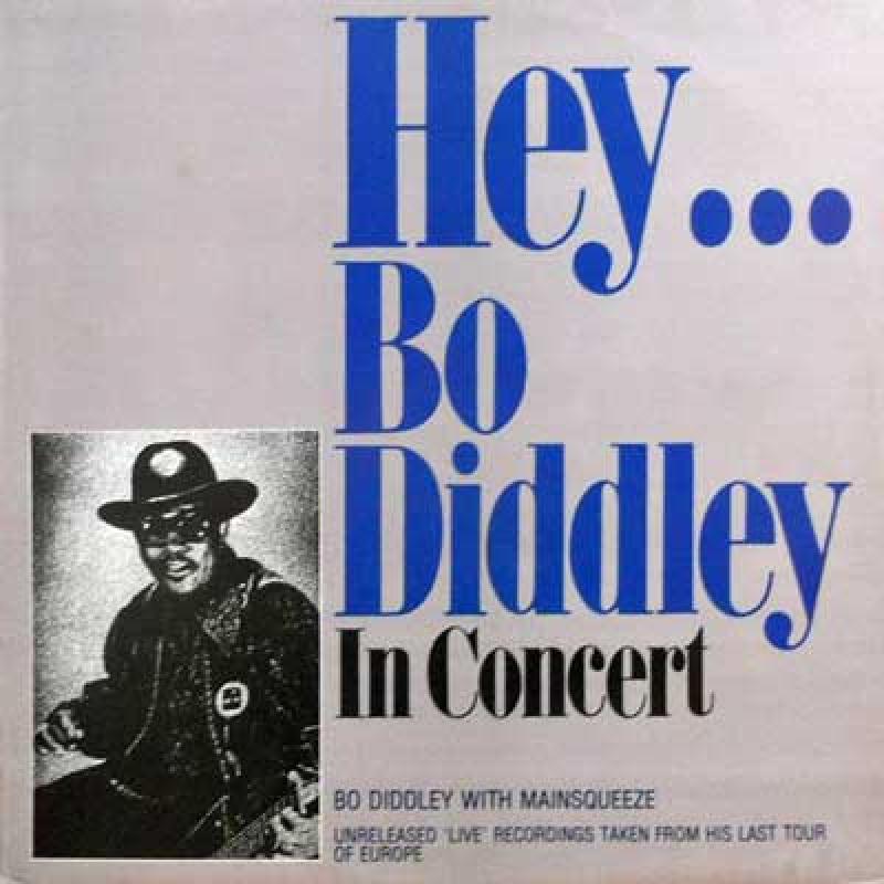 BO DIDDLEY with MAINSQUEEZE/Hey Bo Diddley In Concert レコード通販・買取はサウンドファインダー