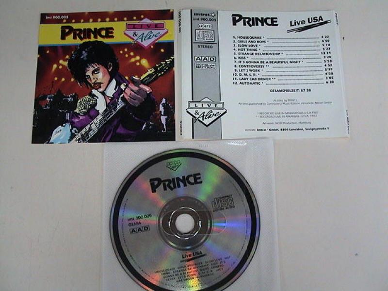 Prince /Live USA (Live & Alive) レコード通販・買取はサウンドファインダー