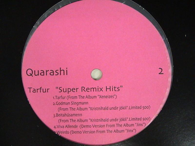 Quarashi/Tarfur "Super Remix Hits" レコード通販・買取はサウンドファインダー