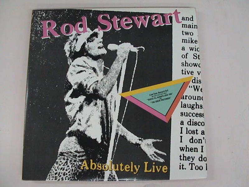 Rod Stewart/Absolutely Live レコード通販・買取はサウンドファインダー