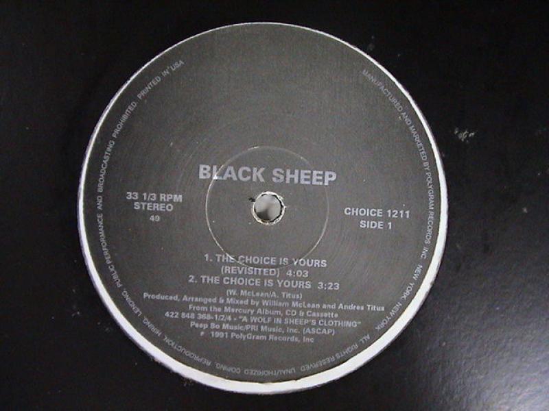 Black Sheep/The Choice Is Yours レコード通販・買取はサウンドファインダー