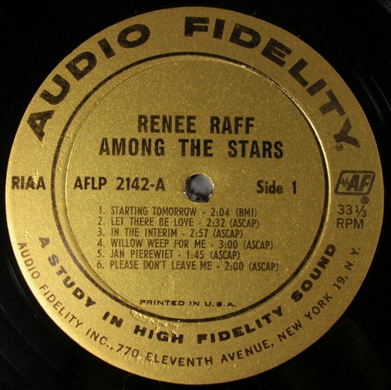 Renee Raff /Among The Stars レコード通販・買取はサウンドファインダー