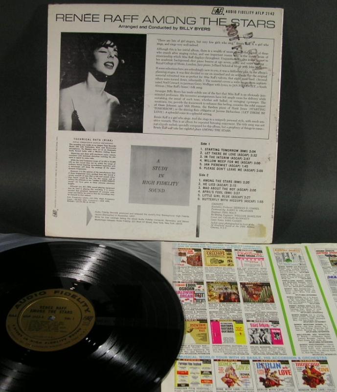 Renee Raff /Among The Stars レコード通販・買取はサウンドファインダー