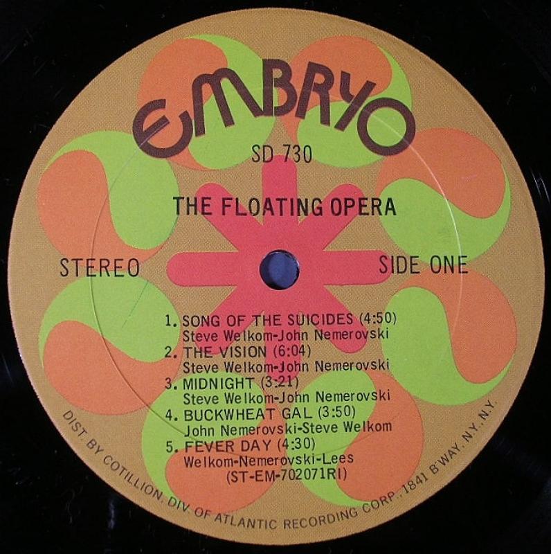 Floating Opera /Floating Opera レコード通販・買取はサウンドファインダー