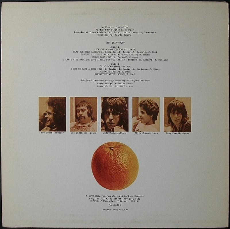 Jeff Beck /Jeff Beck Group レコード通販・買取はサウンドファインダー