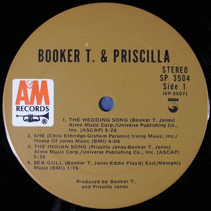 Booker T. & Priscilla Jones /Booker T. & Priscilla レコード通販・買取はサウンドファインダー