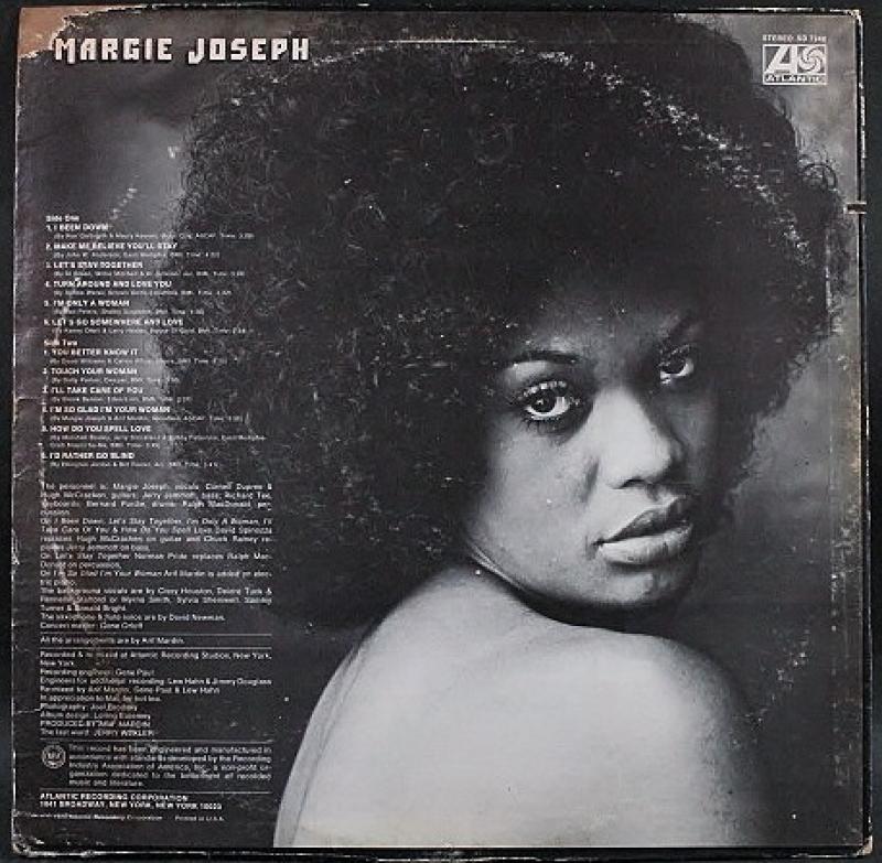 Margie Joseph /Margie Joseph レコード通販・買取はサウンドファインダー