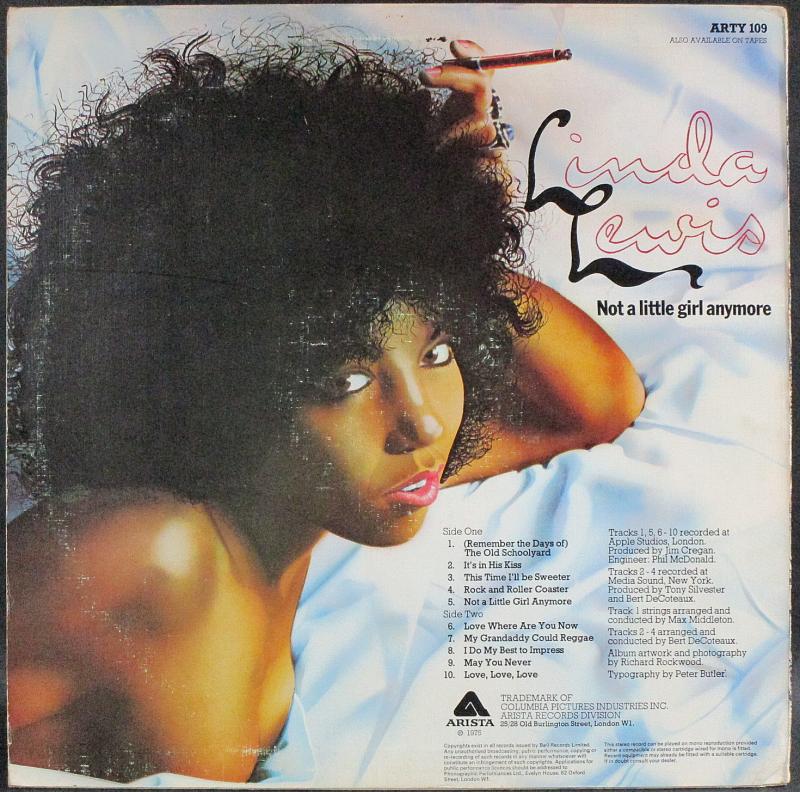 Linda Lewis/Not A Little Girl Anymore レコード通販・買取はサウンドファインダー