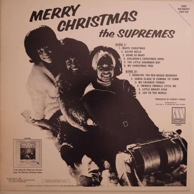 SUPREMES/MERRY CHRISTMAS THE SUPREMES レコード通販・買取はサウンドファインダー