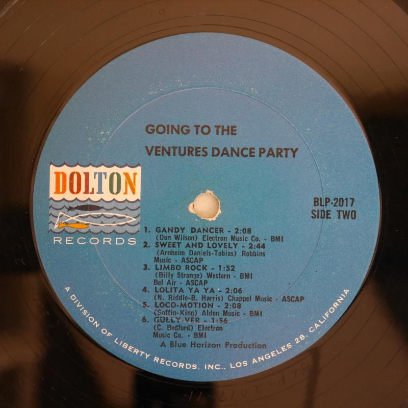 VENTURES /GOING TO THE VENTURES DANCE PARTY！ レコード通販・買取はサウンドファインダー