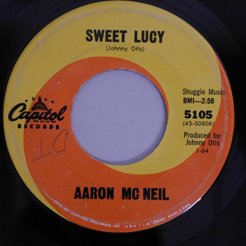 Aaron McNeil /Sweet Lucy / Crying On My Shoulder レコード通販・買取はサウンドファインダー