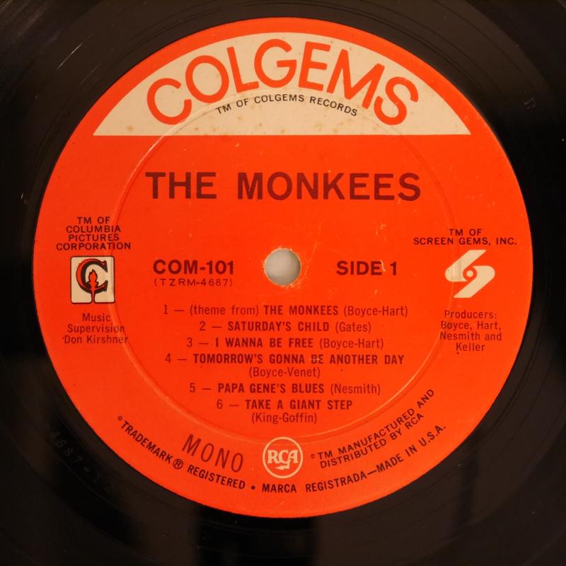 THE MONKEES/MONKEES (MONO／COLGEMS 2EYE) レコード通販・買取はサウンドファインダー