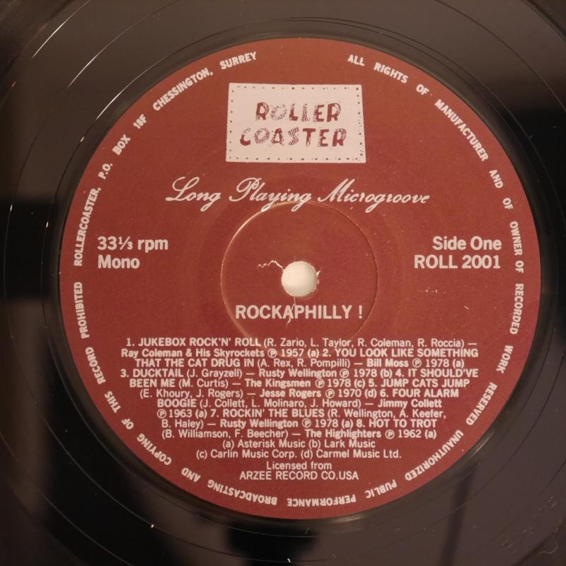 V.A.: JESSE ROGERS, RUSTY WELLINGTON.../Rockaphilly!: Philadelphia Rock ...