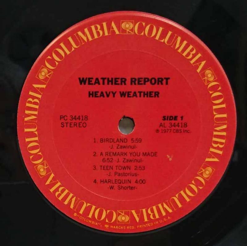 WEATHER REPORT/Heavy Weather レコード通販・買取はサウンドファインダー