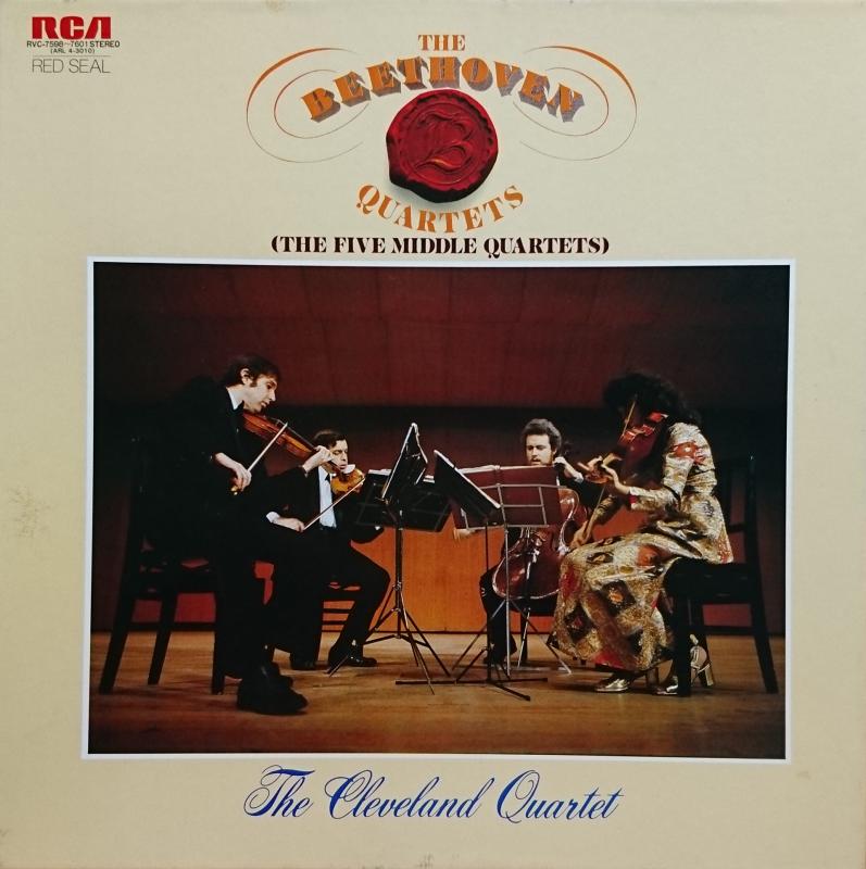 THE CLEVELAND QUARTET/Beethoven / The Five Middle Quartets レコード通販・買取はサウンドファインダー